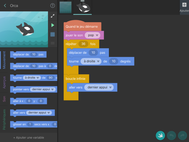 En utilisant des applications dédiées [La CodeWeek 2017 ]